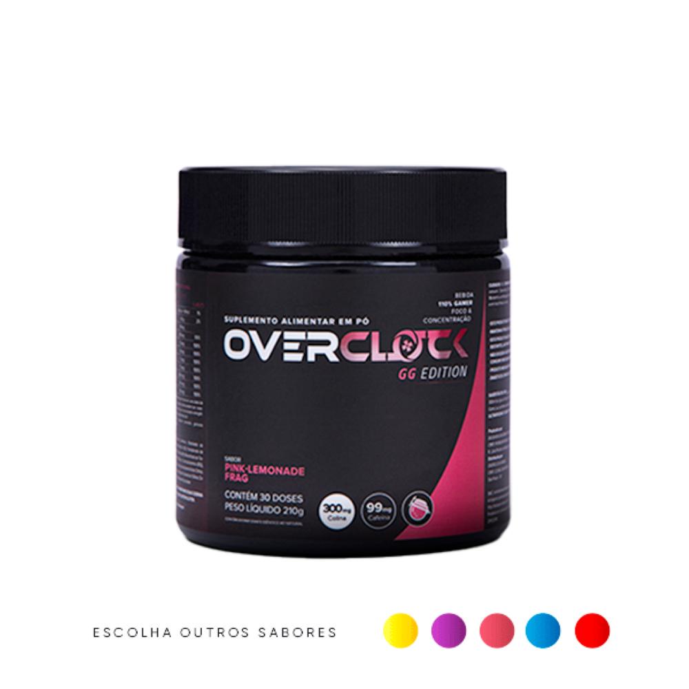 Bebida Overclock GG - Pote (30 doses) - Escorrega o Preço