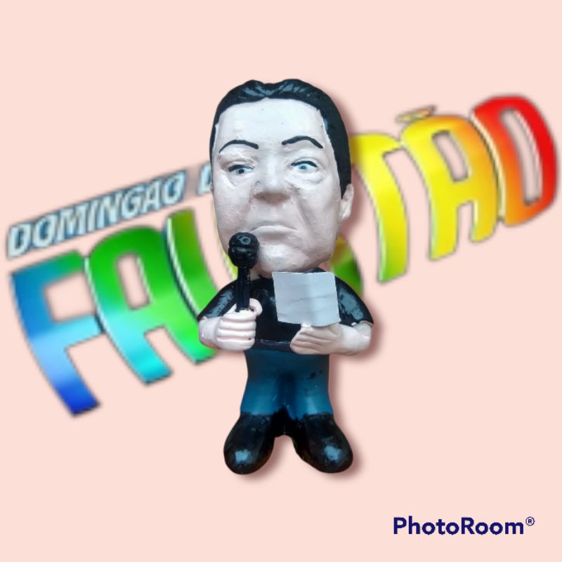 Boneco do Faustão , domingão do Faustão , 13cm | Shopee Brasil