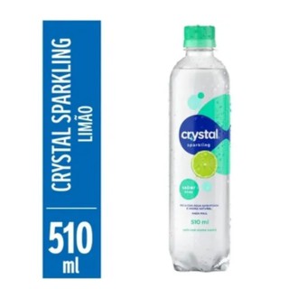 6 Água Crystal Sparkling Gaseificada Sabor Limão 510 Ml | Shopee Brasil