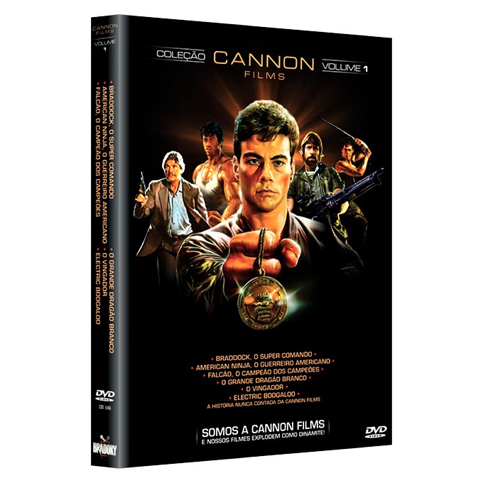 Dvd - Coleção Cannon Films - Vol 1 - Lacrado | Shopee Brasil