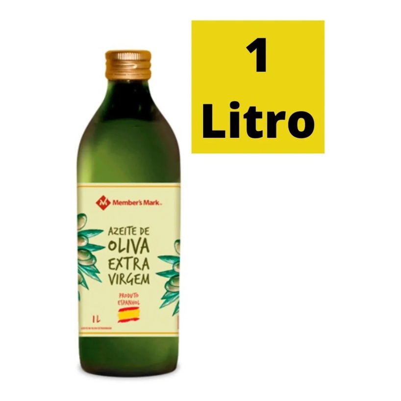 Azeite de Oliva Extravirgem Member's Mark Frasco 1l | Shopee Brasil