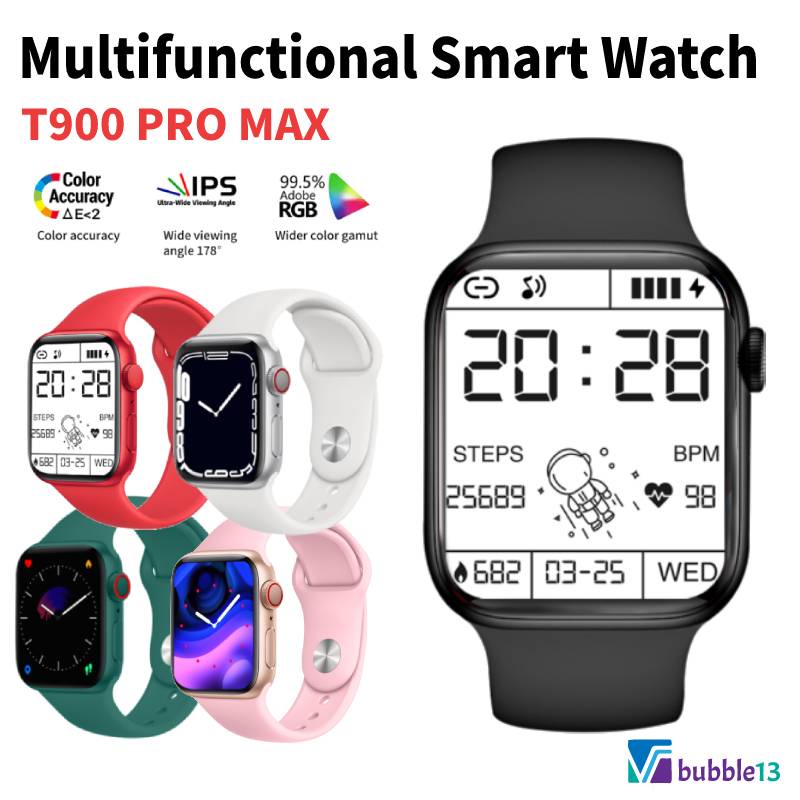 Smartwatch T900 Pro Max Para iOS/Android-BUB | Shopee Brasil