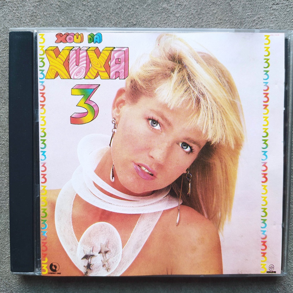 Cd Xou da Xuxa 3 edição 1992 Ilariê Brincar de indio Dança da Xuxa Som ...