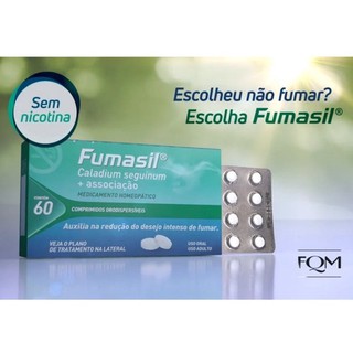 Fumasil 300mg 60 Comprimidos Divcom (PARE DE FUMAR) | Shopee Brasil