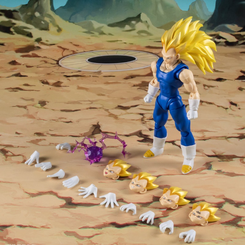 In-stock Dragon Ball Demoniacal Fit SHF Vegeta Royal Blood Super Saiyan ...