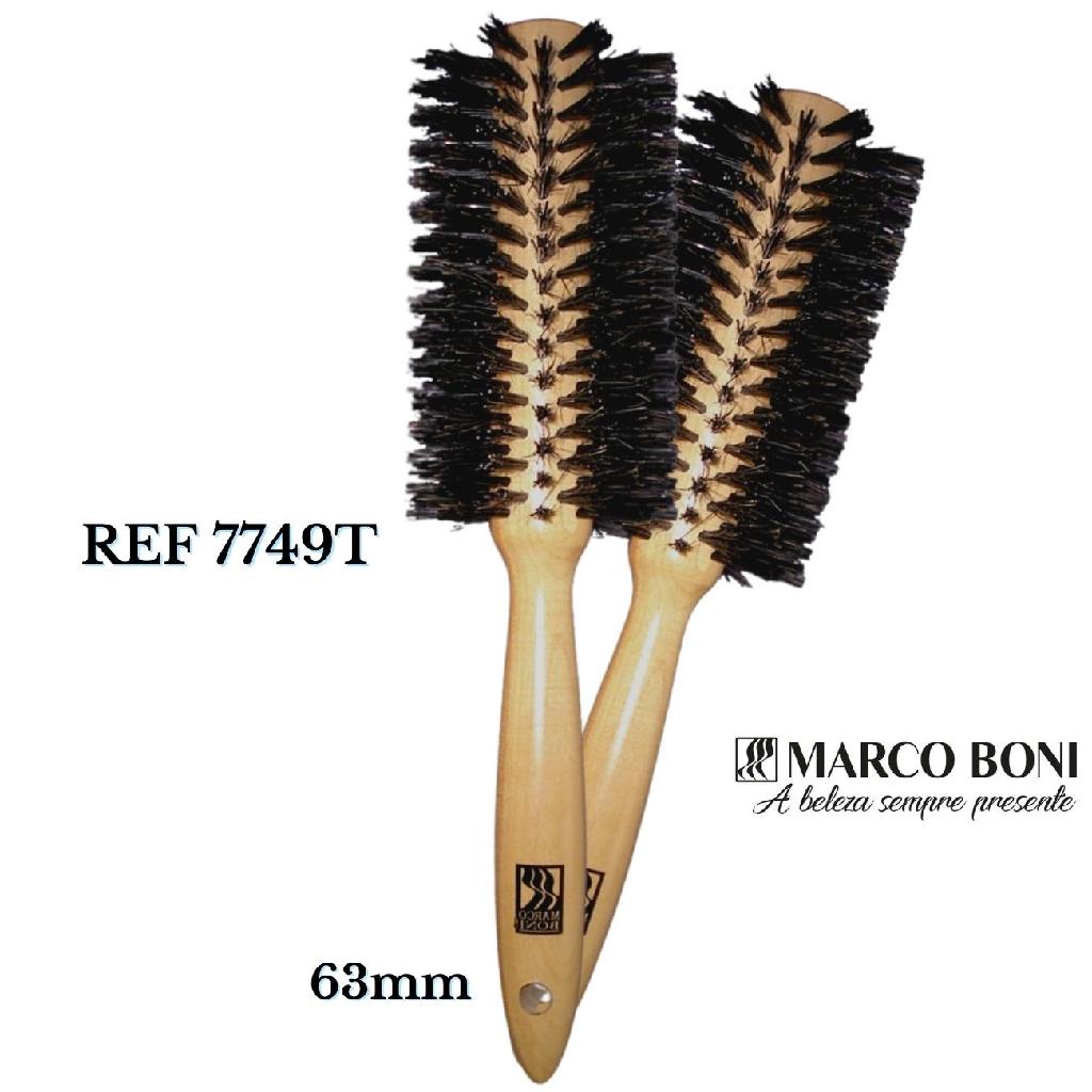 Escova Com Cabo De Madeira Para Brushing 63mm Classic Wood Ref 7749T ...