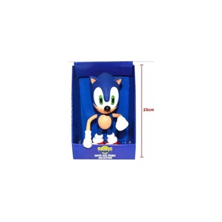 Boneco Sonic Azul Articulado Grande 25cm - Sonic Azul Na Caixa ...