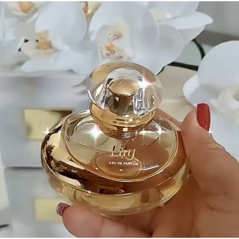 perfume lily eau de parfum 75ml oboticario | Shopee Brasil
