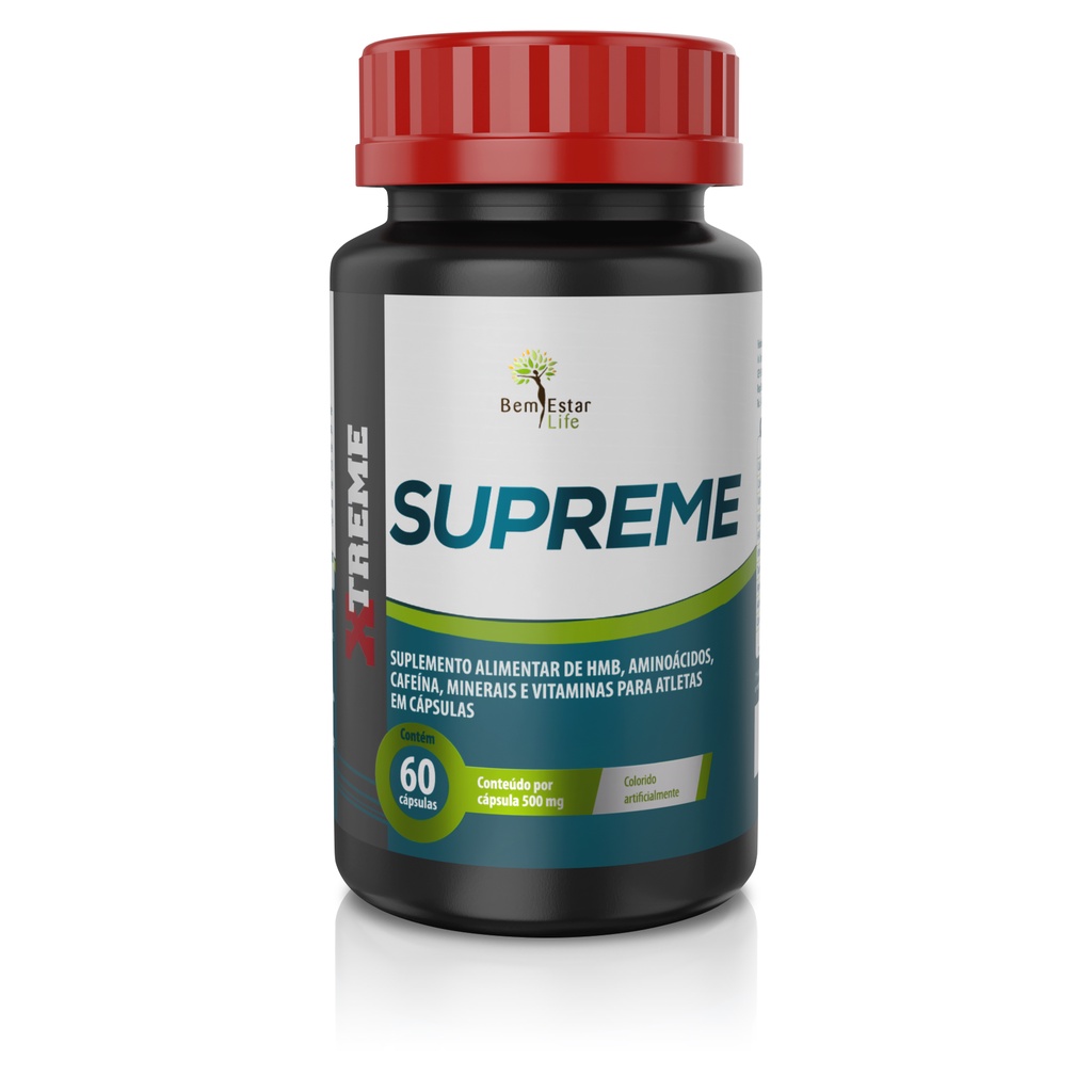 Supreme Xtreme - 60 Capsulas - Bem estar Life | Shopee Brasil