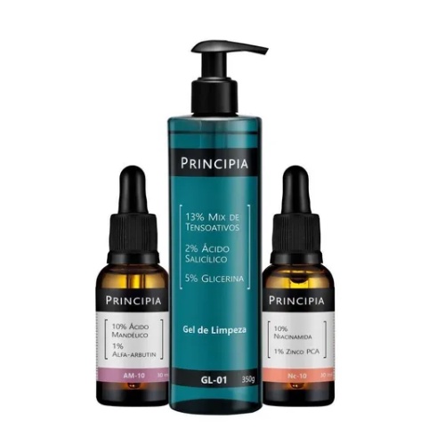 Kit Principia Anti-acne Trio Gl-01,Nc-10,Am-10 | Shopee Brasil