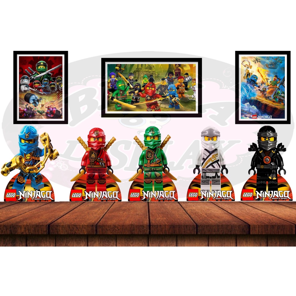 Ninjago lego displays kit festa | Shopee Brasil