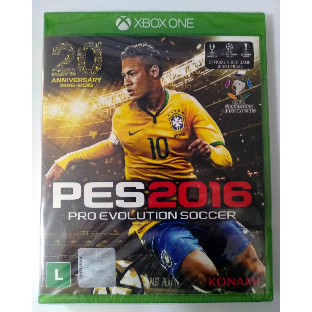 Pro Evolution Soccer Pes 2016 Xbox One Mídia Física Lacrada | Shopee Brasil