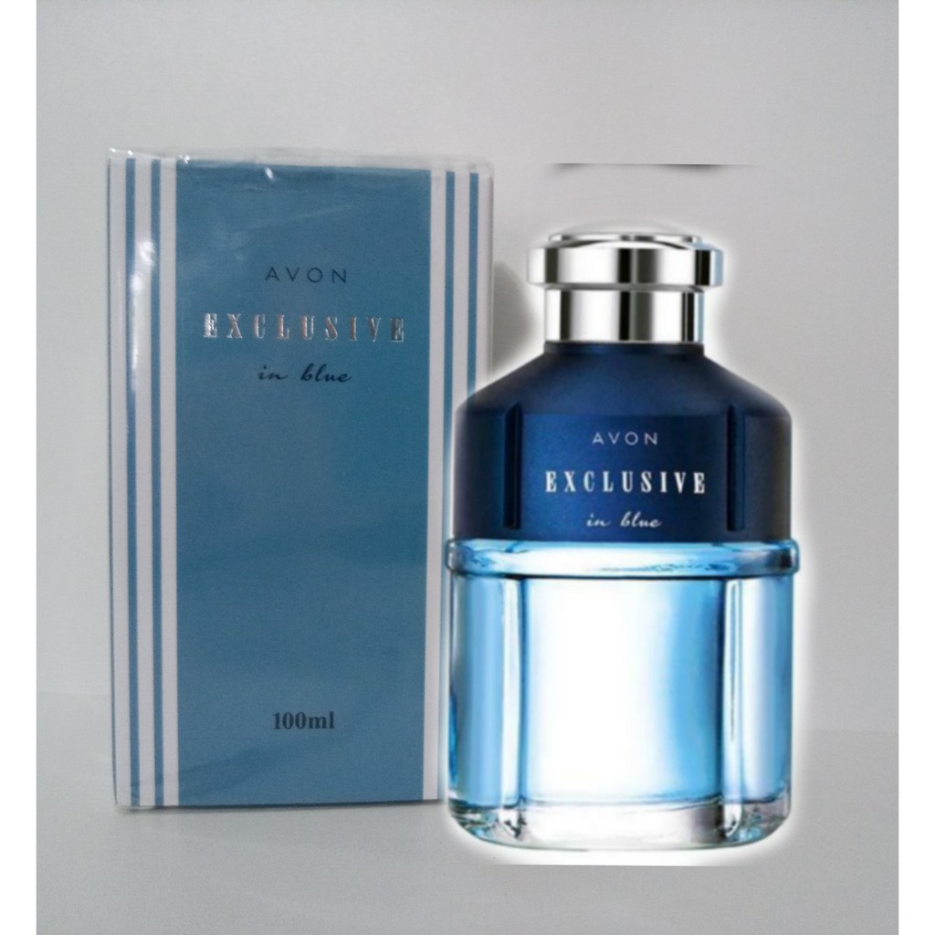 Exclusive in Blue Colônia 100ml - Masculino - Lacrado Embalagem Antiga ...