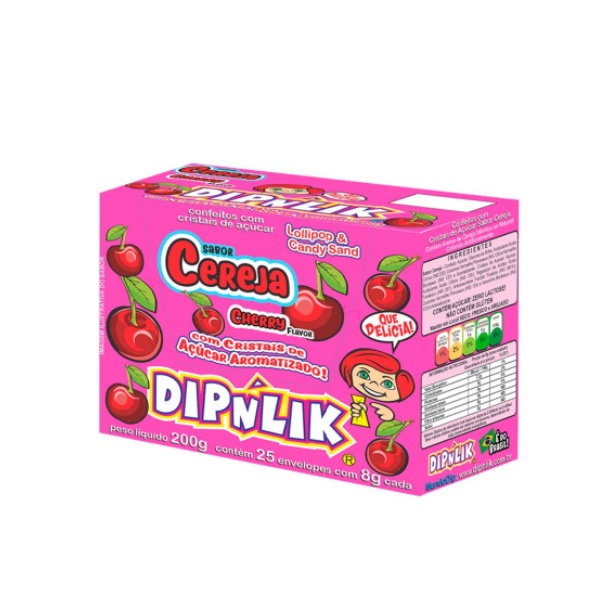 Display Pirulito Dipnlik Cereja C/20 Unidades | Shopee Brasil