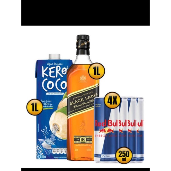 Combo Black Label | Shopee Brasil