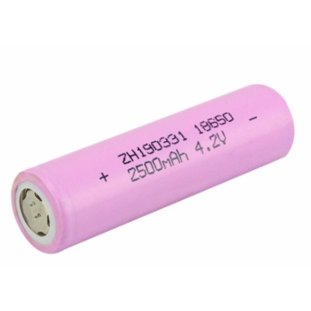 Bateria 18650 2500Mah 4,2v Li-íon Com Proteção - Escorrega o Preço