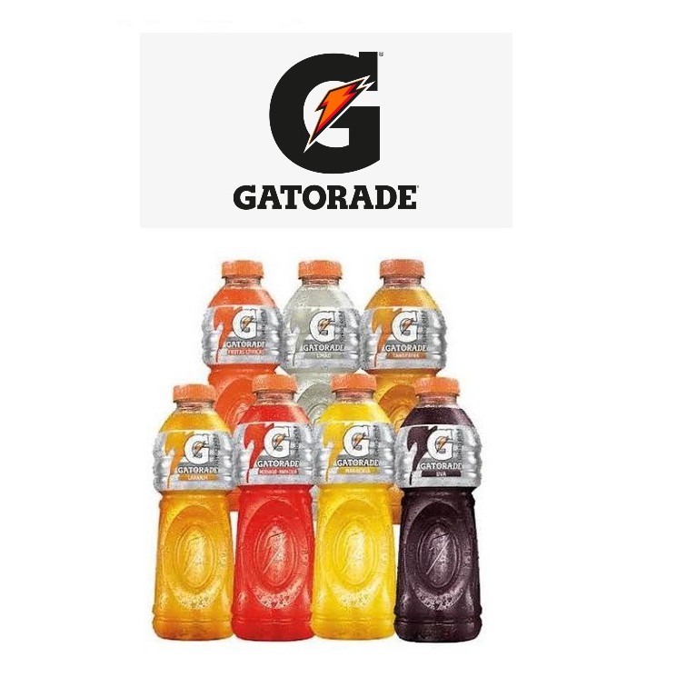 Isotônico Gatorade 500ml Sabores Laranja, Uva, Frutas Cítricas, Morango ...
