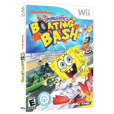 Jogo Nintendo wii SpongeBobs Boating Bash | Shopee Brasil