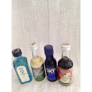 Mini Bebidas Bombay Cinzano Rosso Extra Dry Skyy Vodka | Shopee Brasil