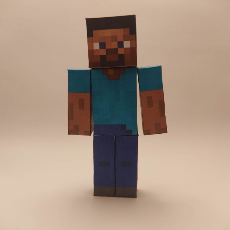 Minecraft Steve Papercraft