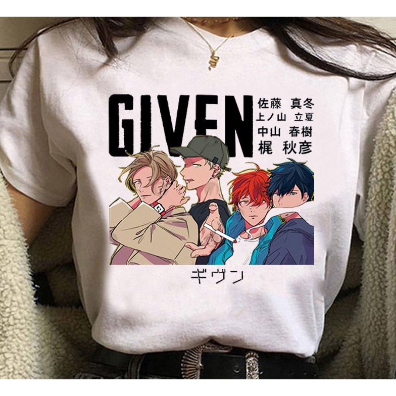 Camiseta Anime Given Boys Love BL Yaoi Lgbt Unissex | Shopee Brasil