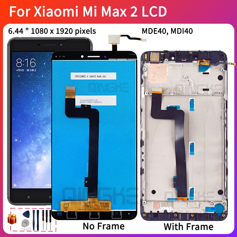 Xiaomi Original 6.44 " Display LCD Para Xiao Mi Max 2 Screen Toque ...