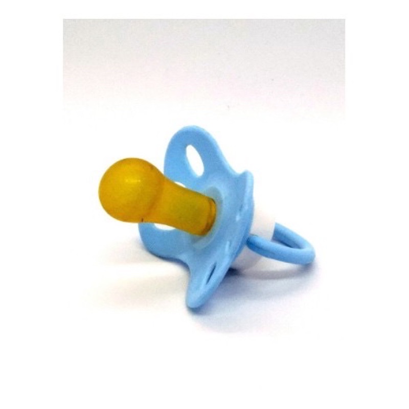Par de chupeta de látex Marca Baby Paco - Menino | Shopee Brasil