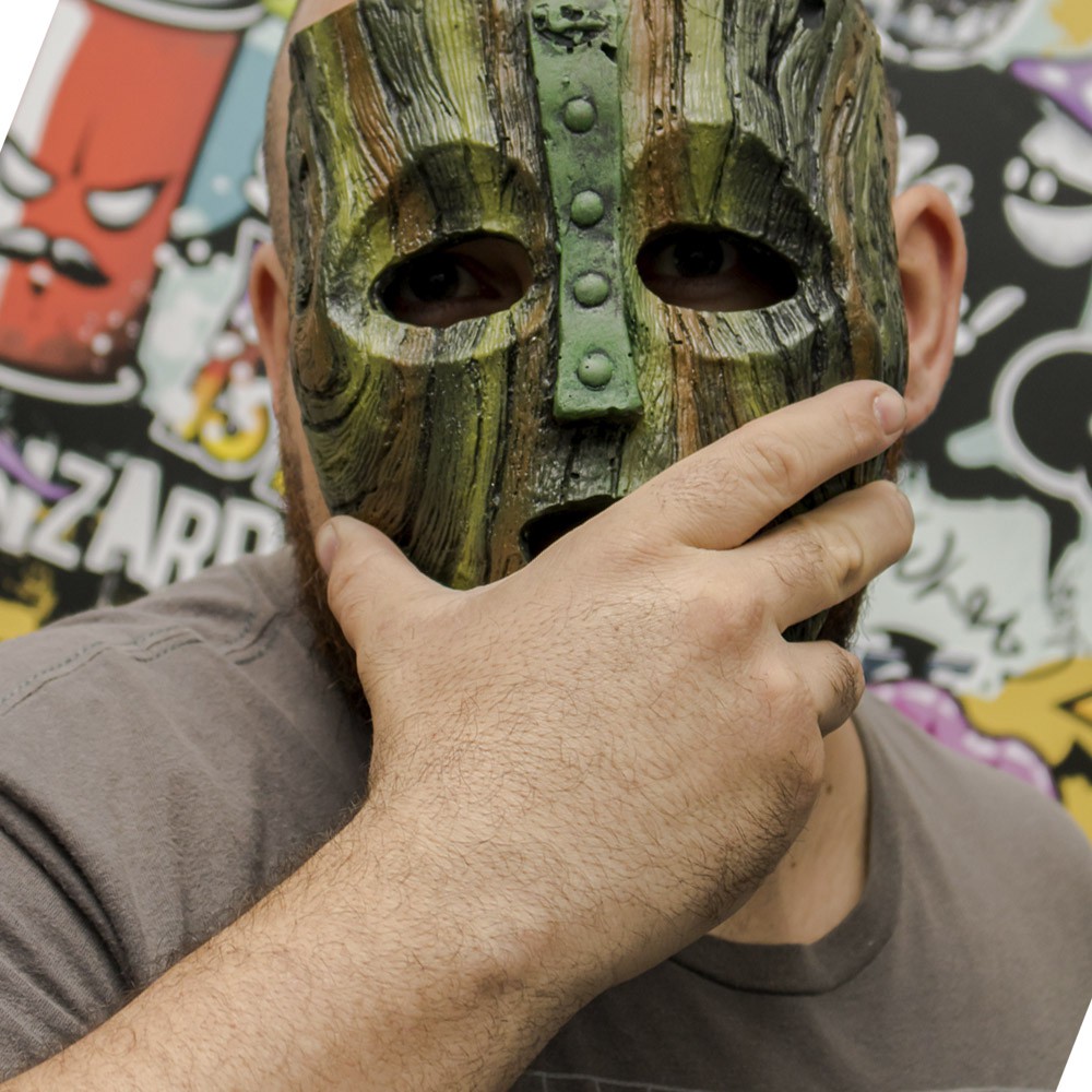 maskara do filme O Maskara - The Mask Jim Carrey | Shopee Brasil