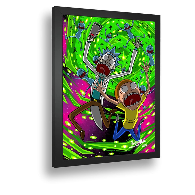 Quadro Decora Poste Rick And Morty Os Mippets Classico | Shopee Brasil