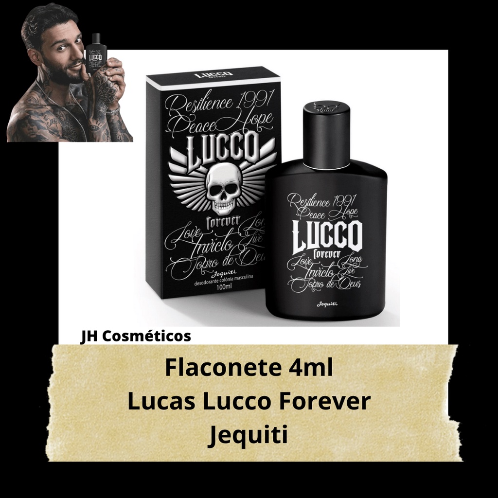 Lucas Lucco Forever FLACONETE 4ML | Shopee Brasil