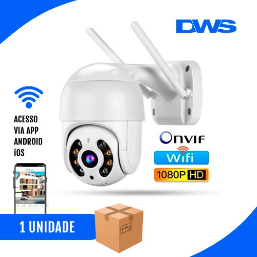 Camera Ip Wifi Externa Full Hd 1080p Acesso Via App | Shopee Brasil