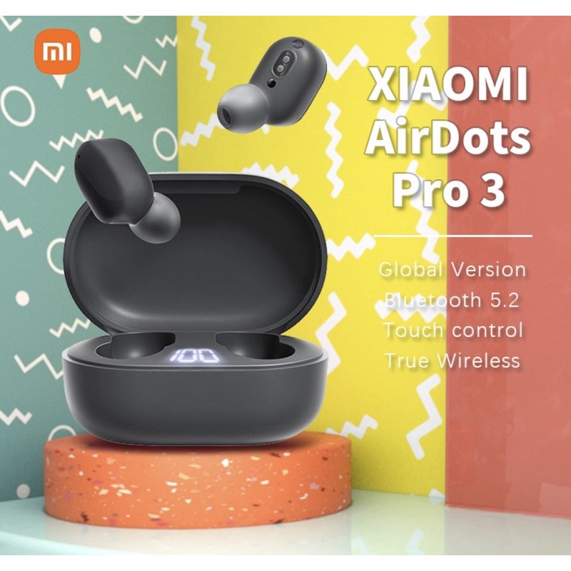 Fone De Ouvido Airdots Pro 3 Sem Fio Com Bluetooth 5.0 Tws - Escorrega ...