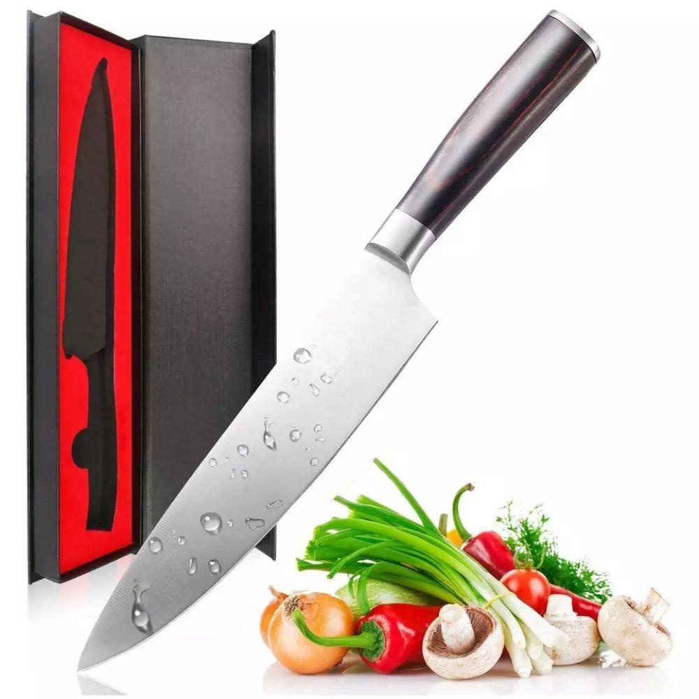 Faca Do Chef 8 Polegadas Com Caixa Para Presentear | Shopee Brasil