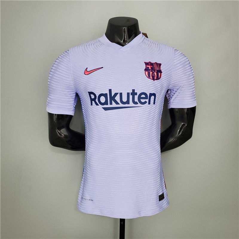 Camiseta Barcelona 21 / 22 Jogo fora Roxa / Aaa + Qualidade - Escorrega ...