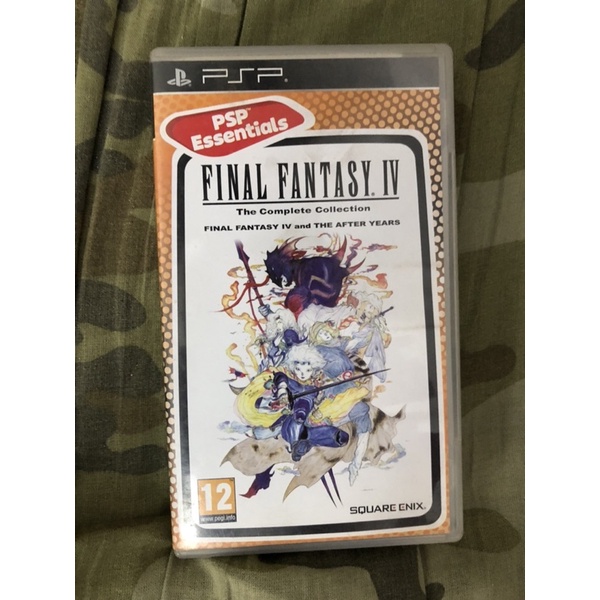 caixa e manual final fantasy iv psp | Shopee Brasil
