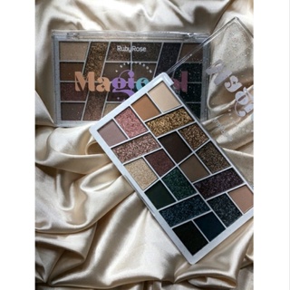 Paleta de Sombras Magicool 20 Tons Maquiagem Ruby Rose HB1077 | Shopee Brasil
