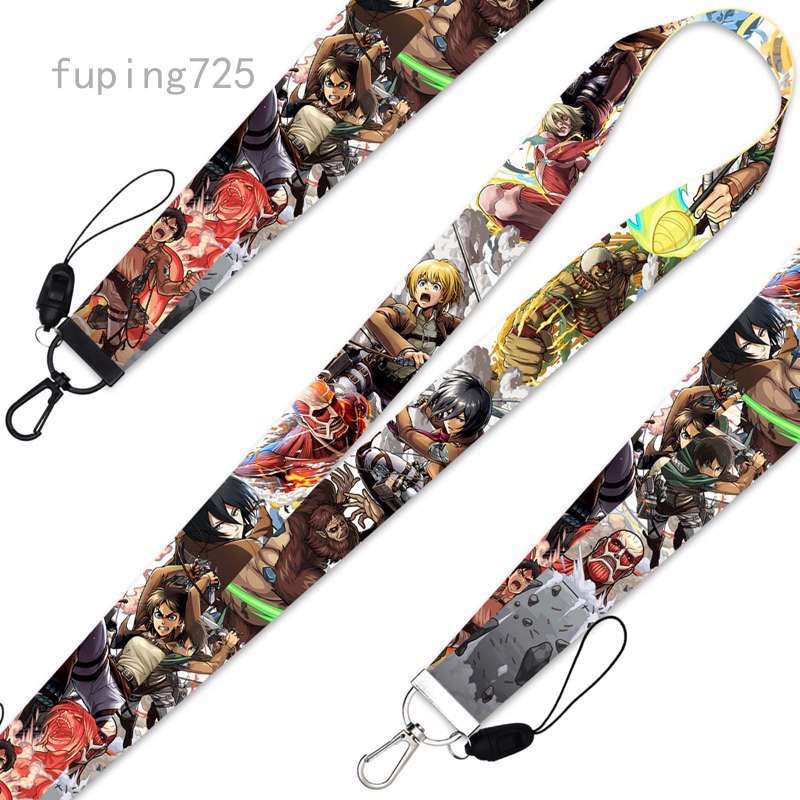 Anime Attack On Titan Cordão Dos Desenhos Animados Streamer Bag ...