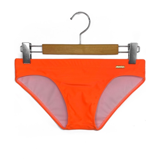Sunga Slim Laranja Neon | Sunga Cavada | Shopee Brasil
