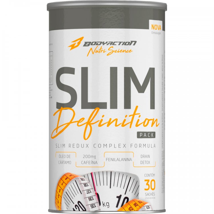 Slim Definition - 30 Packs - BodyAction Nutri Science | Shopee Brasil