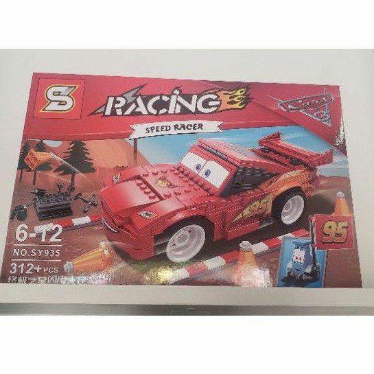 Bloco de montar Lego relâmpago mcqueen Cars | Shopee Brasil
