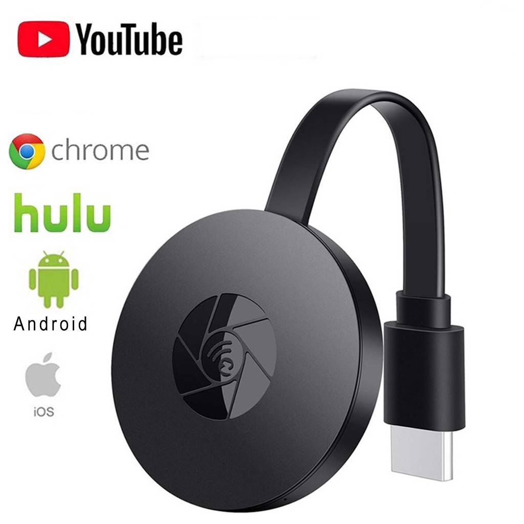 Chromecast Dongle G2-Tv Para Transmiss O Sem Fio De Wi-Fi Tv Dlna ...