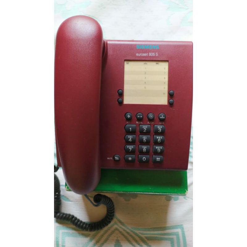 Telefone Linha Fixo Siemens 805-S | Shopee Brasil