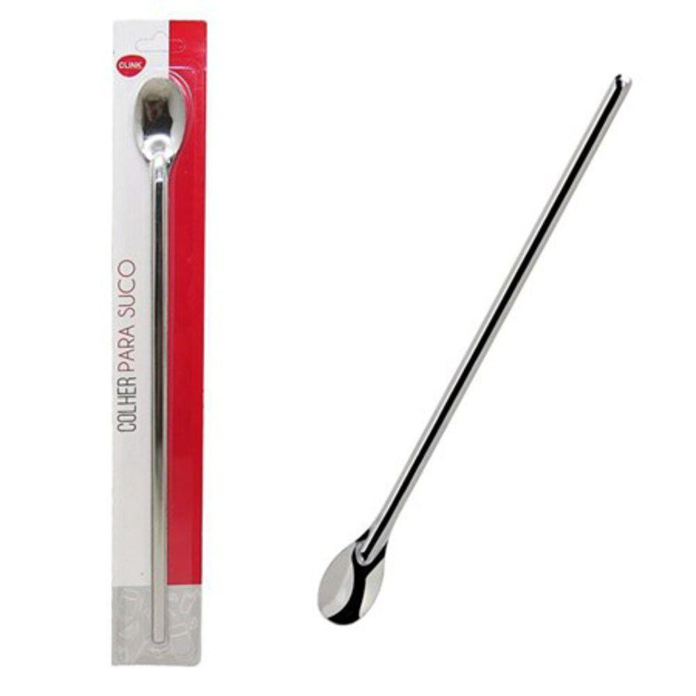 COLHER DE SUCO 30,5CM METAL BAILARINA - CLINK | Shopee Brasil