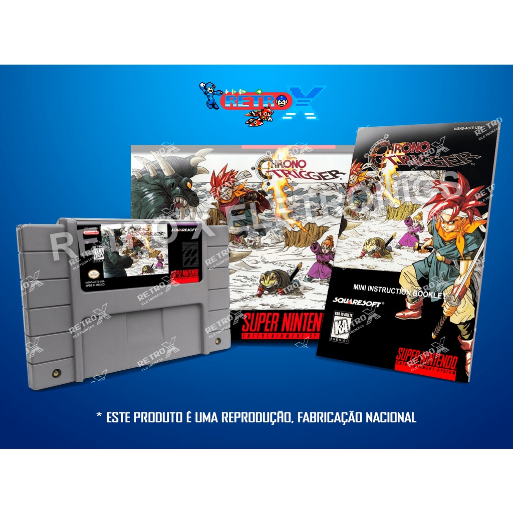 Chrono Trigger - COMPLETO SNES - Faz a Boa!