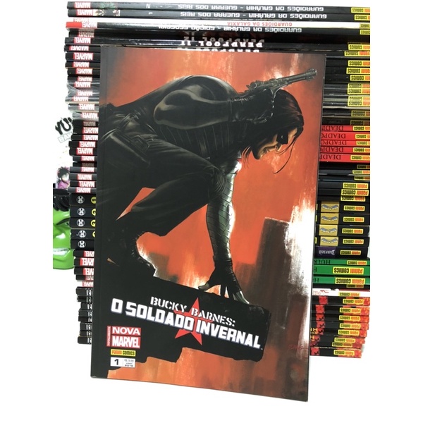 Soldado Invernal Marcha da Amargura e Soldado Invernal Bucky Barnes ...