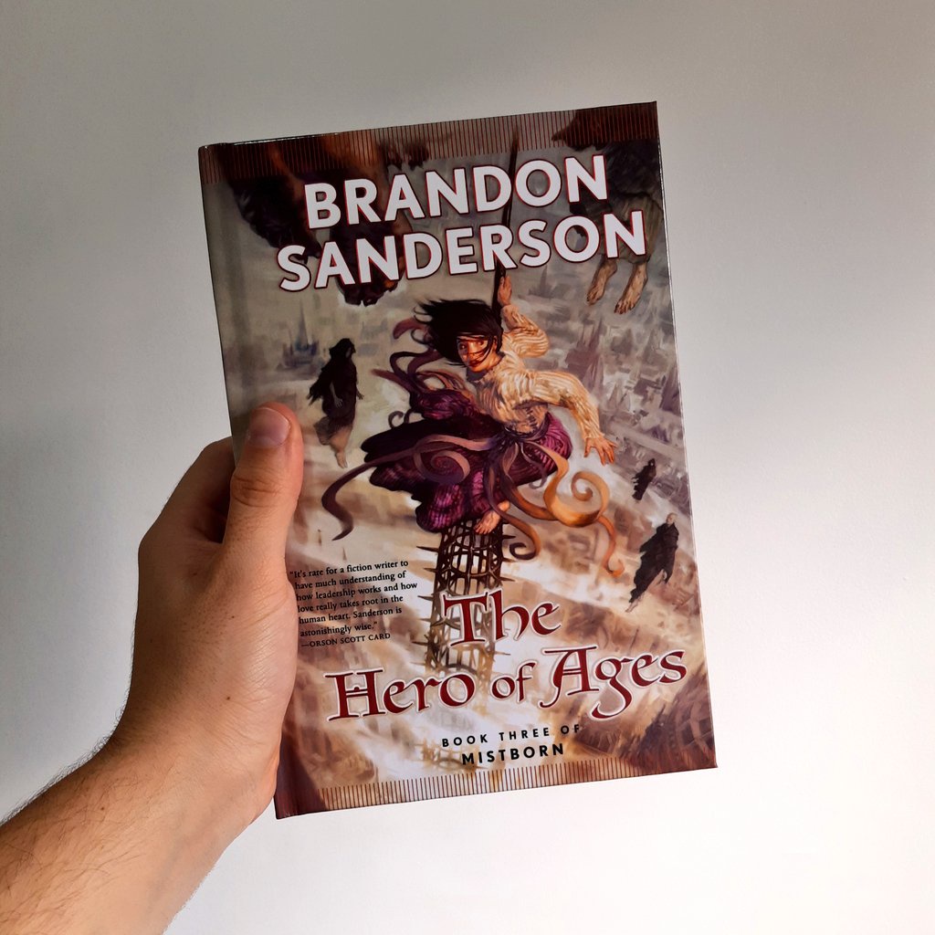 Livro The Hero of Ages (Mistborn #3) - Brandon Sanderson | Shopee Brasil