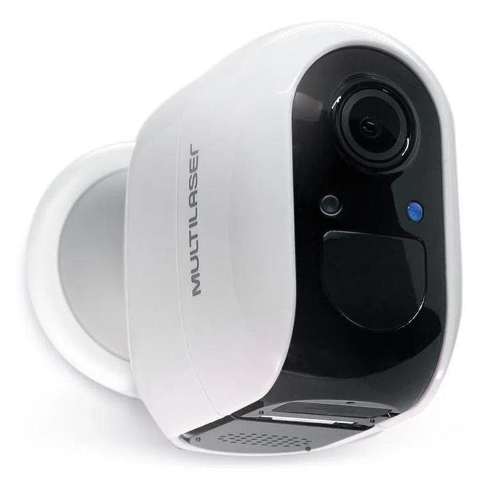 Camera a Bateria Inteligente Portatil Wifi Full HD Multilaser Liv Sem ...