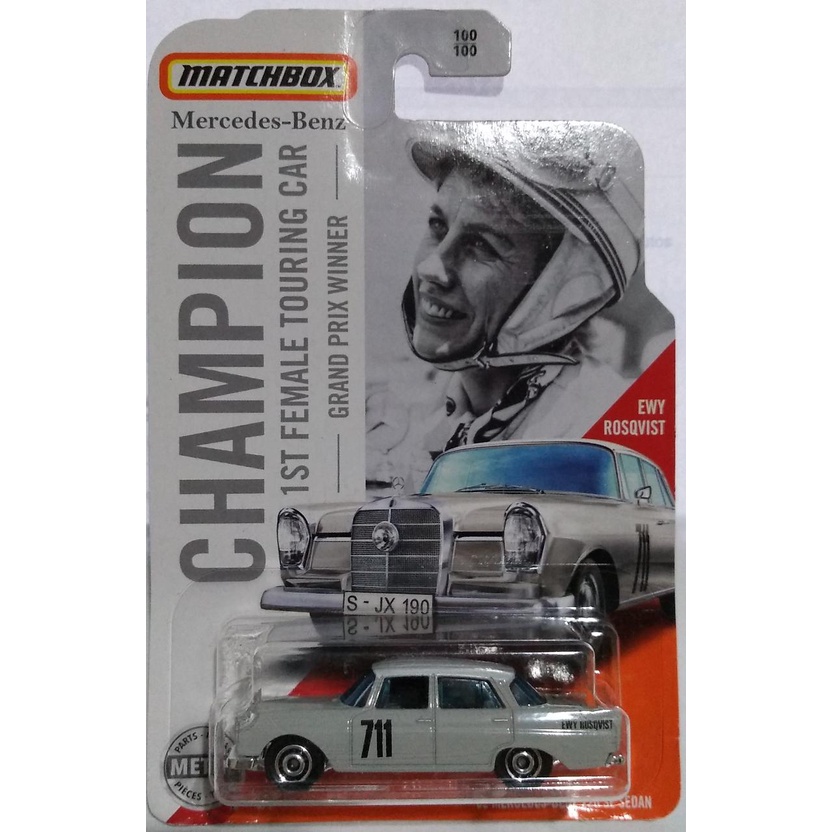 MATCHBOX 62 MERCEDES-BENZ 220 SE SEDAN | Shopee Brasil