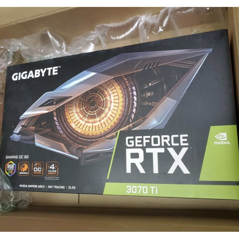 GIGABYTE GeForce RTX 3070 Ti Gaming oc 8GB GDDR4 Graphics card | Shopee ...