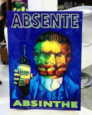 Poster Absinto Absenthe Van Gogh Bebida Arte Decoracao Casa | Shopee Brasil